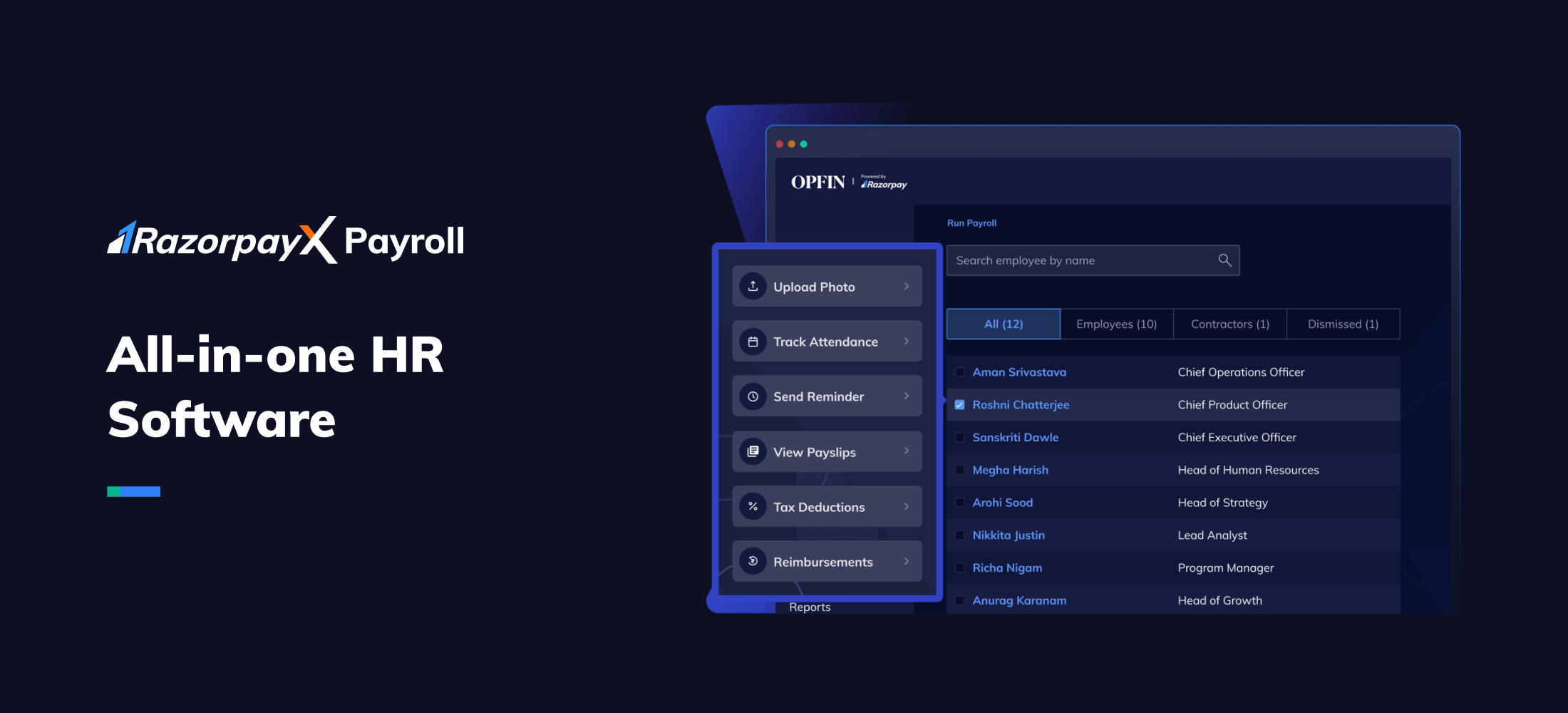 HR Software - HRMS Software India | RazorpayX Payroll