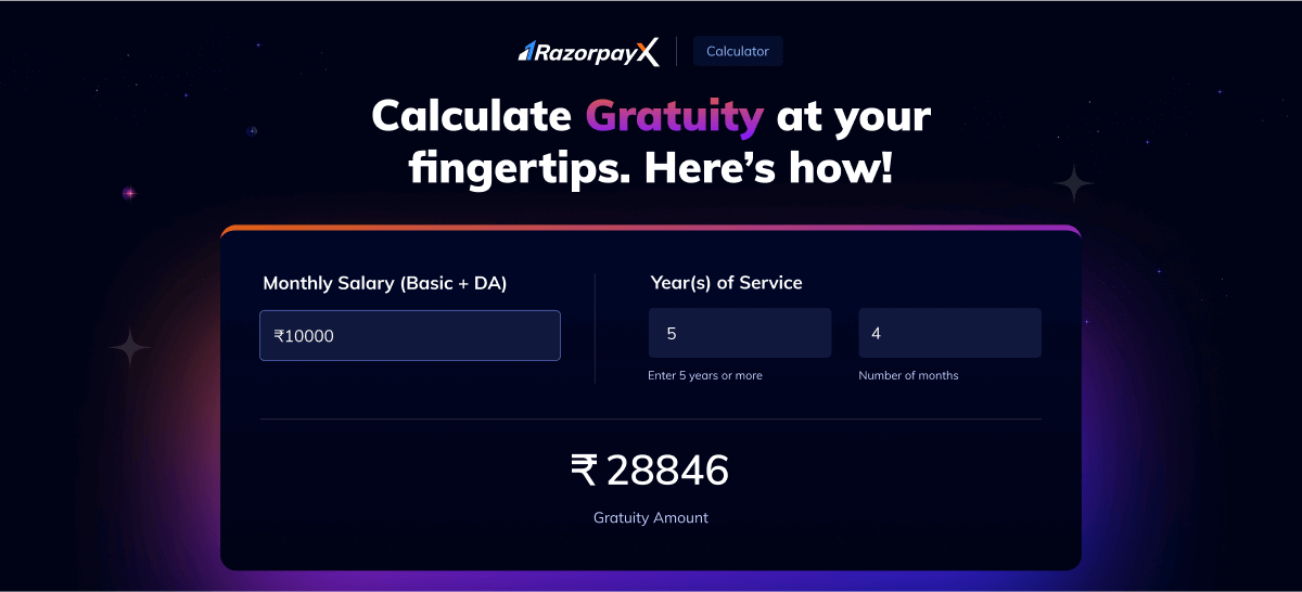 Gratuity Calculator Calculate Gratuity Online With RazorpayX gratuity-calculator-calculate-gratuity-online-with-razorpayx