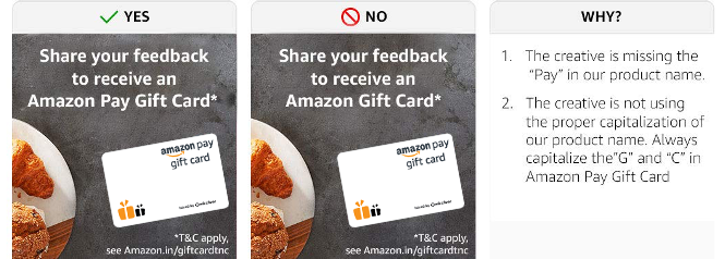 Amazon Branding Guidelines | Razorpay Docs