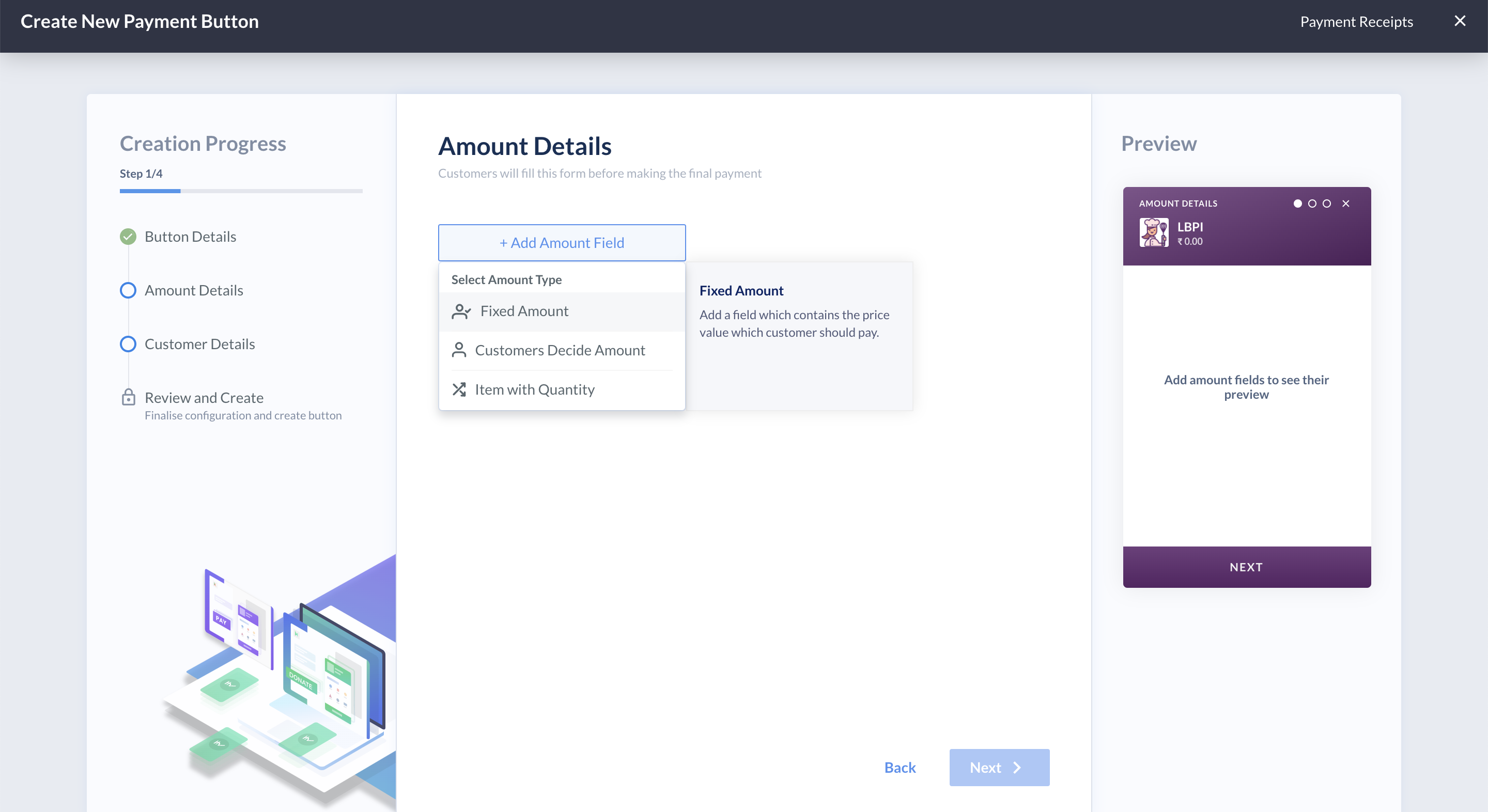 Custom Button | Razorpay Docs
