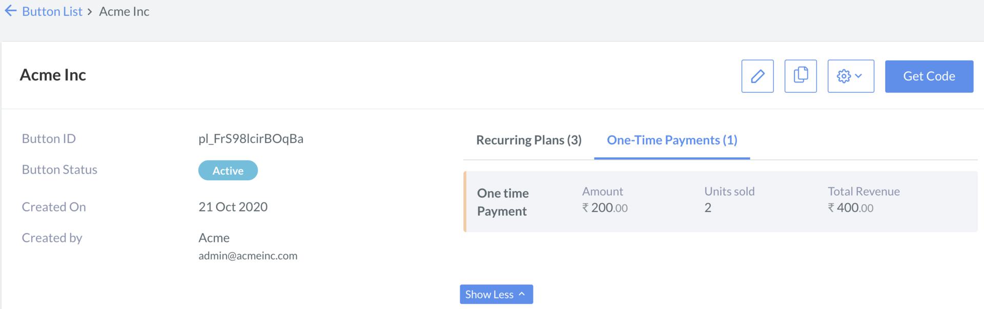 Download Reports | Razorpay Docs