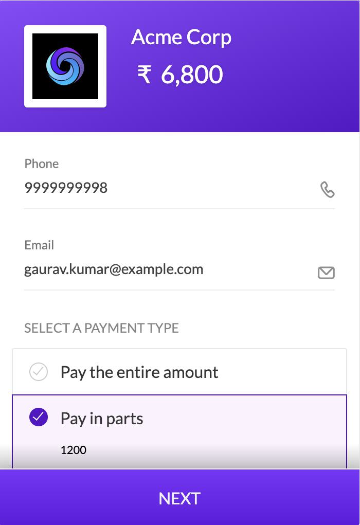 Rename Labels in Checkout Section | Razorpay Docs