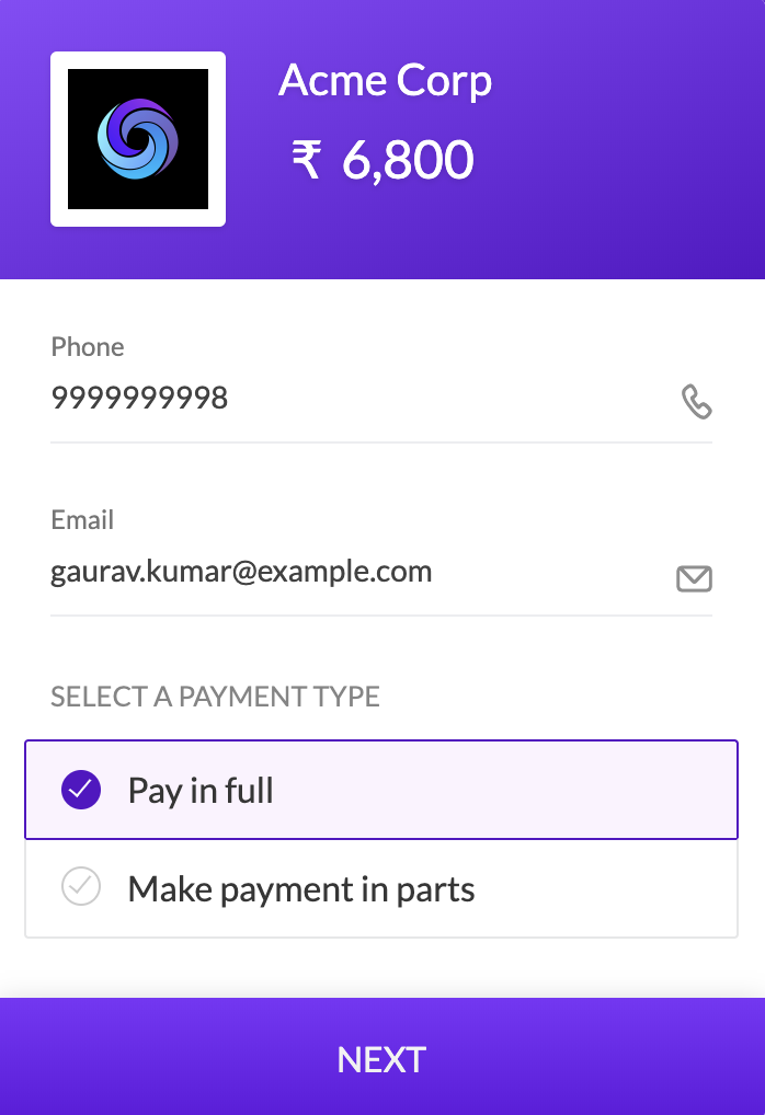 Rename Labels in Checkout Section | Razorpay Docs