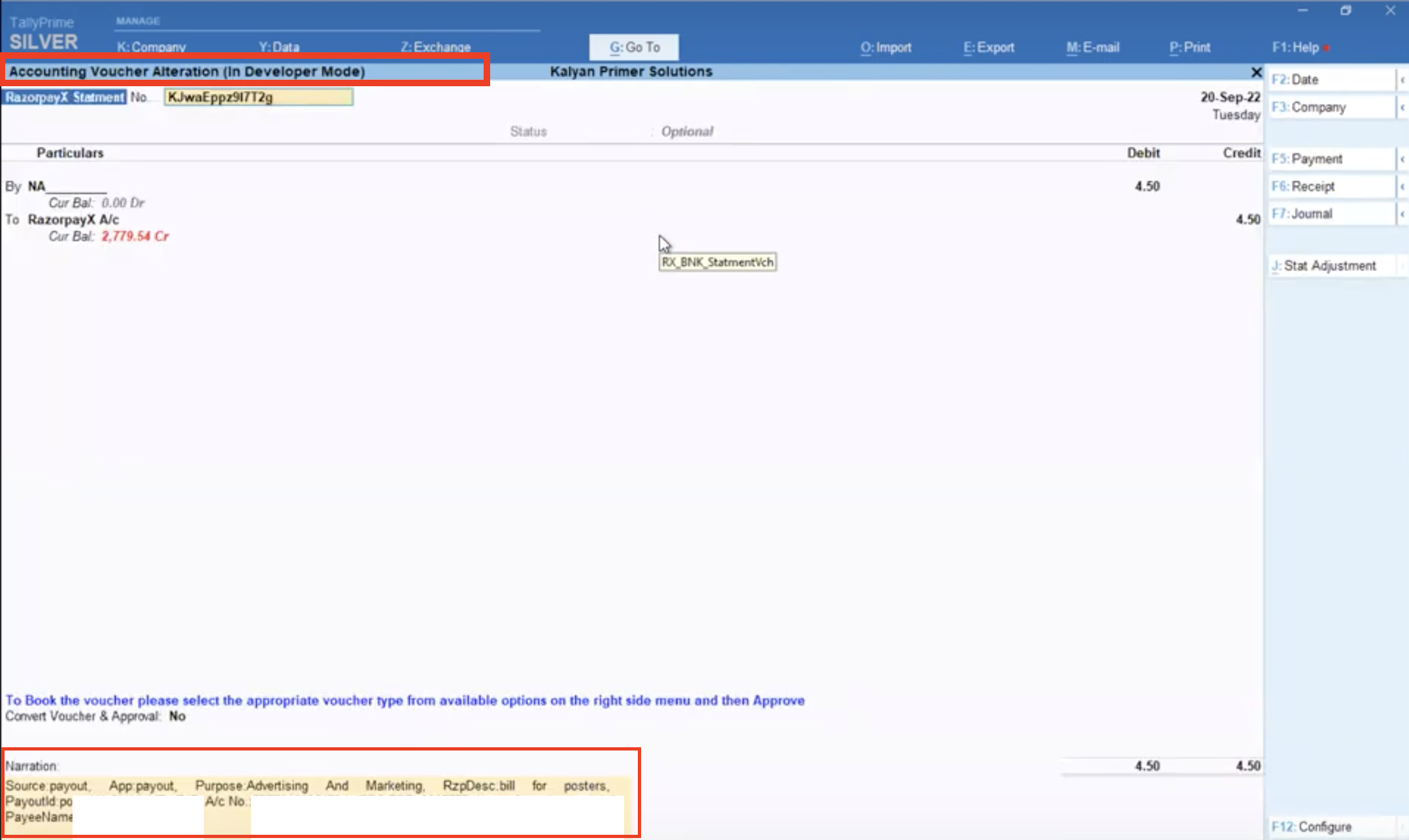 Smart Bank Statement Sync | Razorpay Docs
